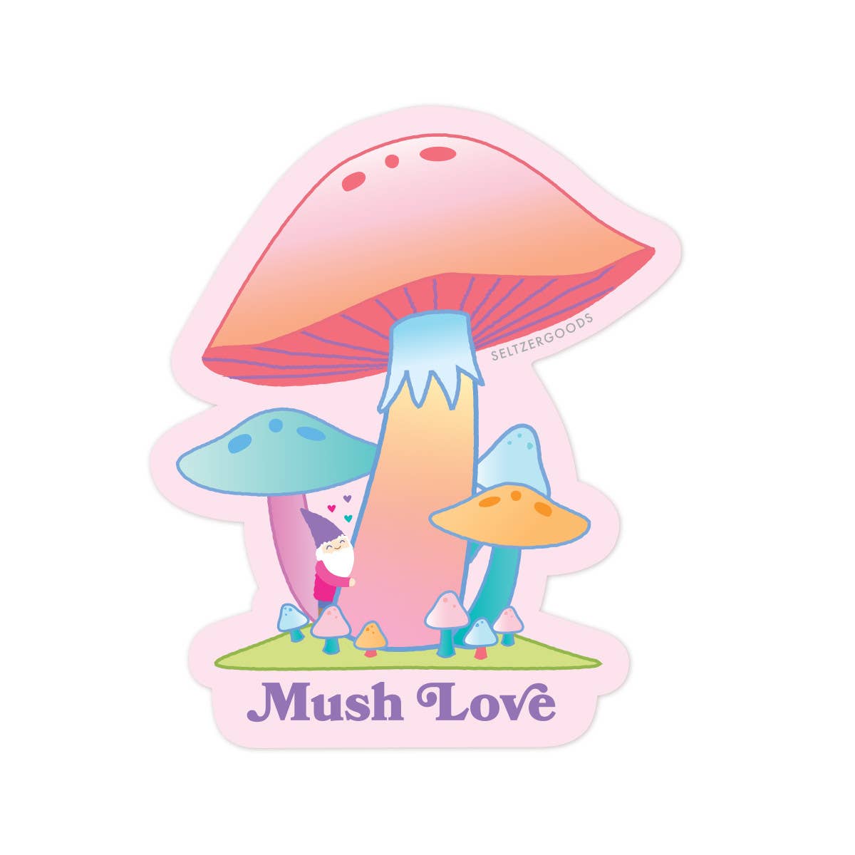 Mush Love Sticker – Enchanted Farms Mushrooms